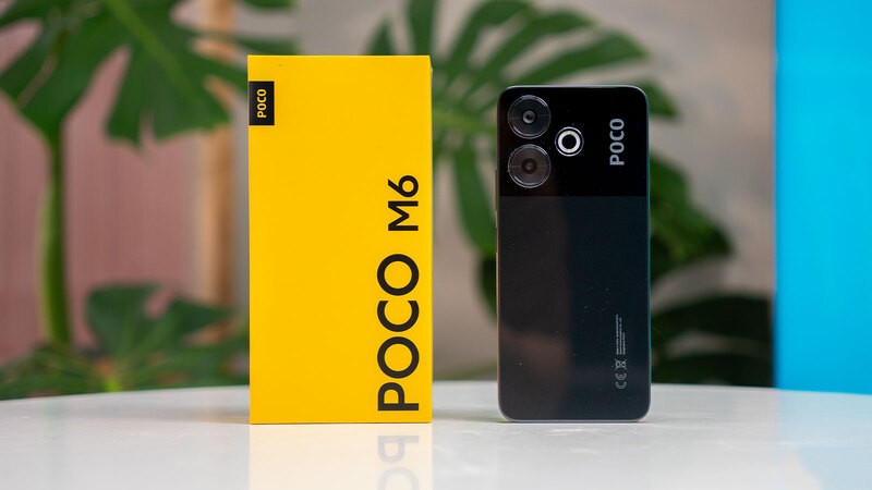 ĐIỆN THOẠI DI ĐỘNG (TEL) POCO M6 6.79"/MTK HELIO G91 Ultra/8G/256G/108MP+2MP/13MP/5030mAh ...